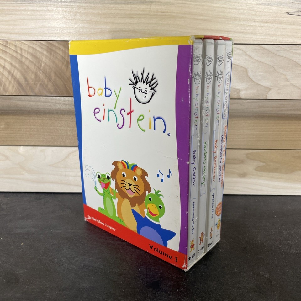 Baby Einstein 4-Pack - Vol. 3 DVD, 2004 4-Disc Box Set | eBay
