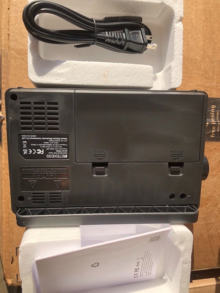 TR629 Portable Shortwave Radio,Digital AM FM Elder Radio Backlight LCD ...