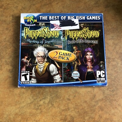 📦 PuppetShow: Mystery of Joyville/Souls of the Innocent (PC, 2011, 2 ...
