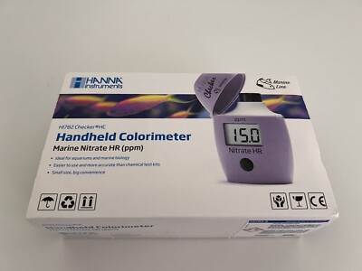 Hanna Instruments Handheld Colorimeter Marine Nitrate HR PPM (H1782) | eBay