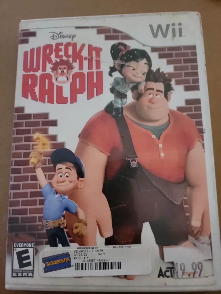 Wreck It Ralph Game Wii