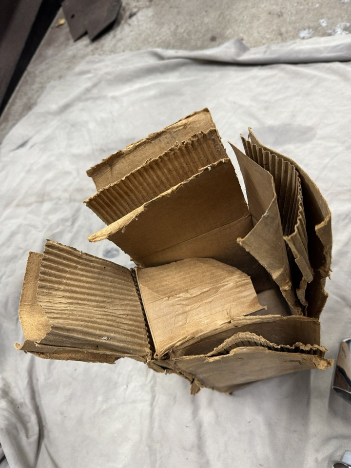 NOS! 1958 EDSEL REAR BUMPER GUARD KIT! FITS RANGER & PACER! HARDWARE ...