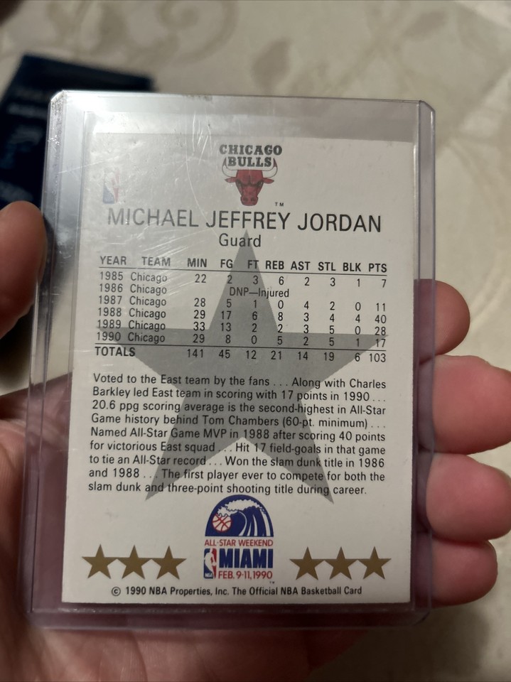 michael jordan all star card 1990 | eBay