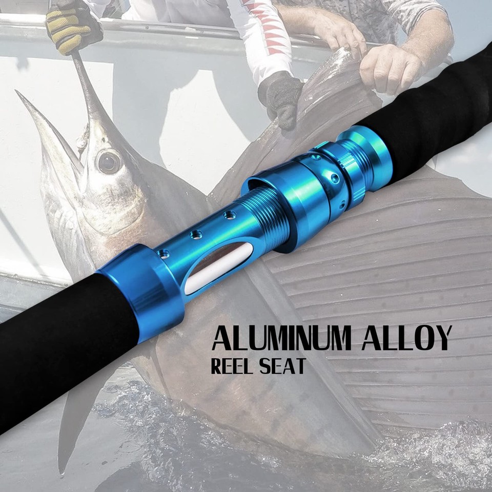 Saltwater Graphite Jig Jigging Casting Fishing Rod Deep Sea Jig Pole ...