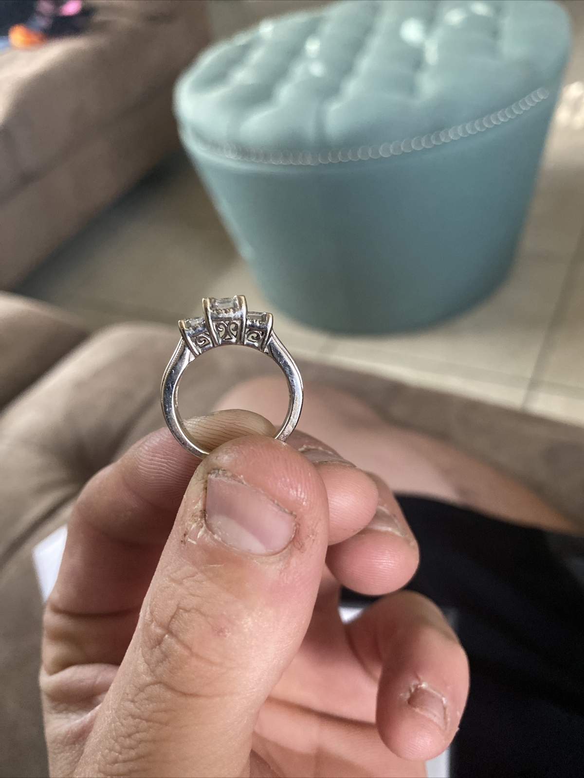 diamond ring used | eBay