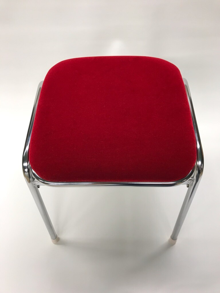 Arcade video game Chair Stool Red Classic style "Game Center Isu ...