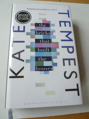 KATE TEMPEST The Bricks That Built The Houses Hardcover HAND SIGNED BY ...