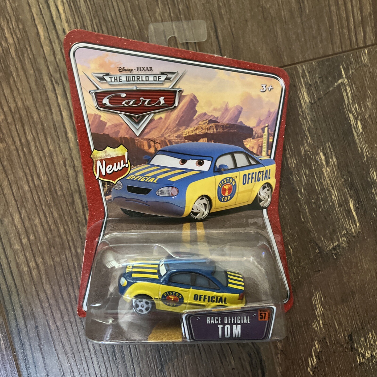 Disney Pixar Cars The World of Cars RACE OFFICIAL TOM New in package | eBay
