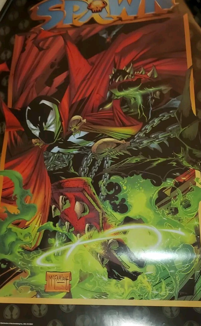 SPAWN Vintage Poster MCFARLANE Image Comics | eBay