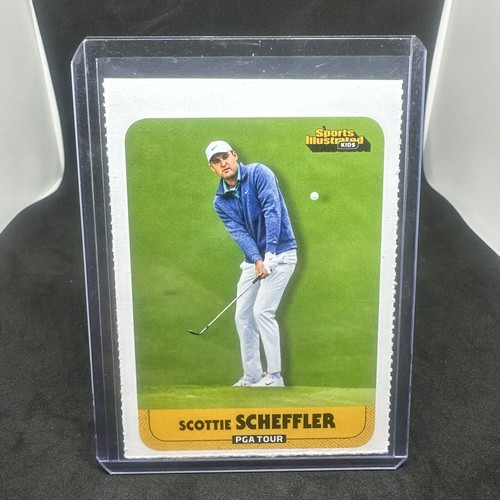 2022 SPORTS ILLUSTRATED FOR KIDS SCOTTIE SCHEFFLER PGA TOUR CARD #1026 ...