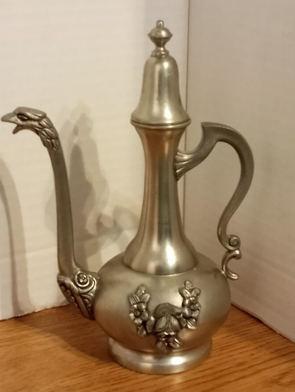 Vintage pewter jug. Decorative Jug for Coffee, drinks and oils-portugal ...