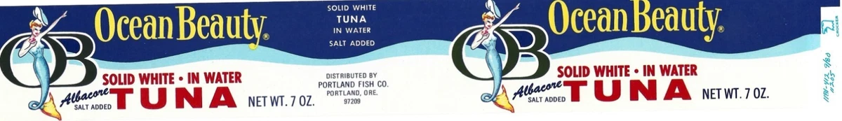 Tuna Can Label