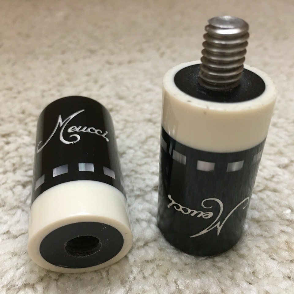 Meucci Pool Cue Joint Protectors, 58 STYLES IN THIS LISTING, Sets Of 2 ...