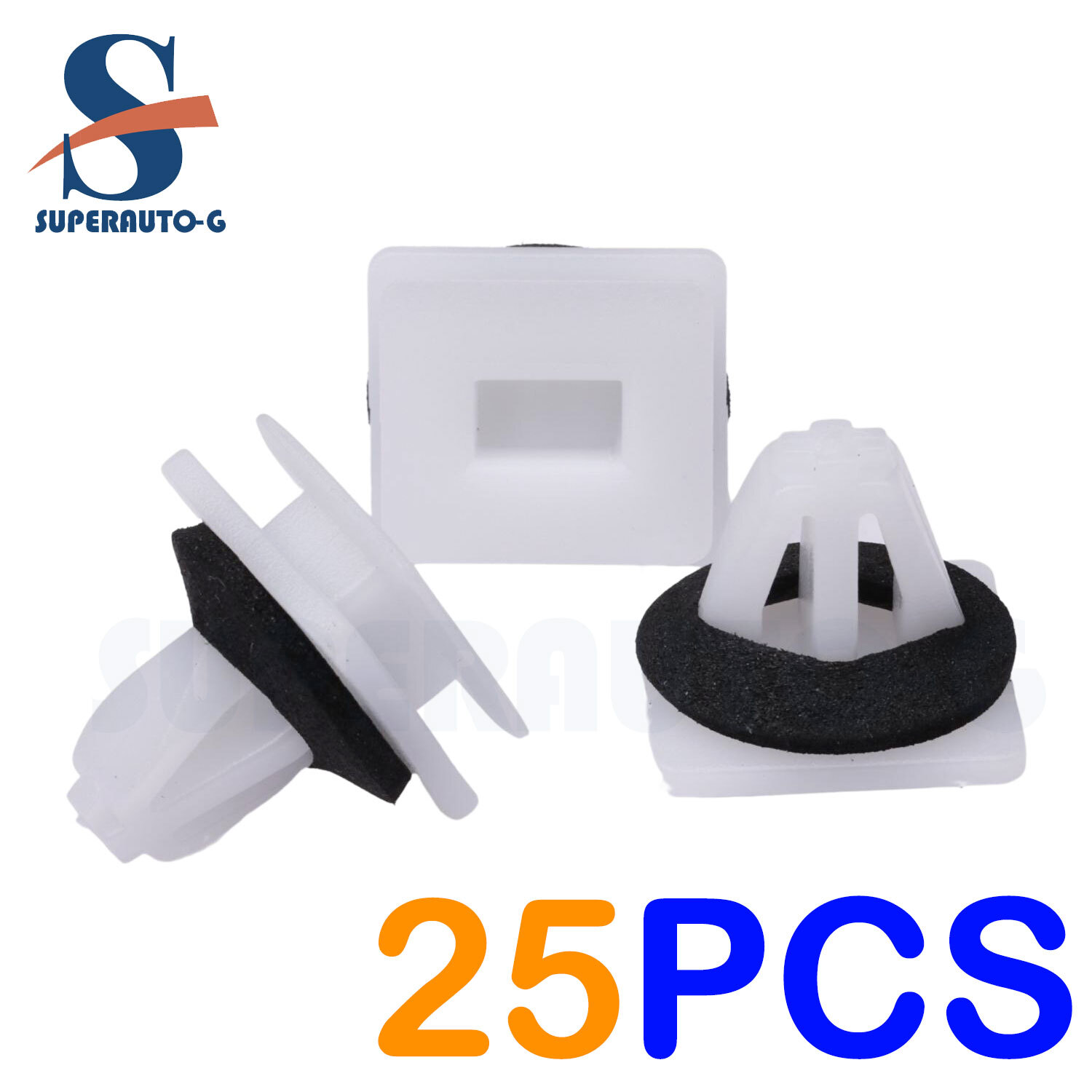 25Pcs Rocker Panel & Fender Molding Clip for Honda Acura 91504-SP1-003 ...