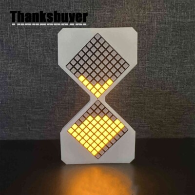 30 Minute Electronic Hourglass Timer with Gravity Sensing (Yellow LED ...
