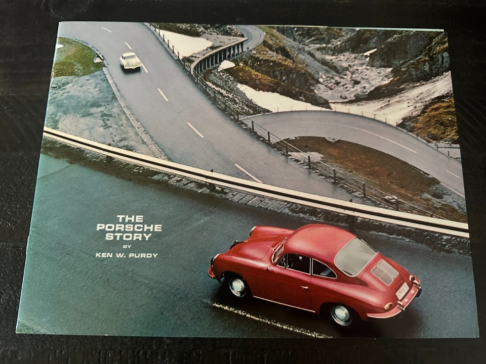 1964 1965 Porsche 356 C SC 356C Brochure Color Chart Facts Purdy ...