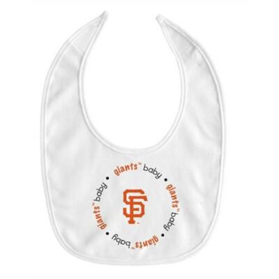 San Francisco Giants Baby Bib 1 Pack [NEW] MLB Infant Cotton Toddler | eBay