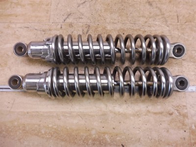 1981 Suzuki GS550L GS 550 L S502-1> rear shocks suspension left right ...