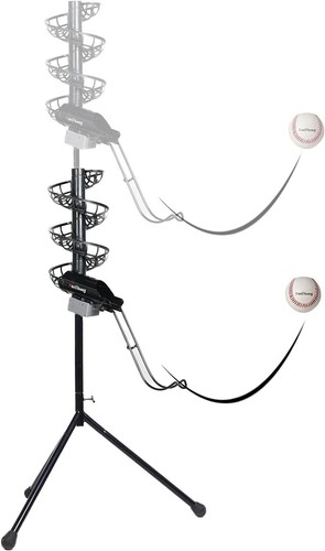 Automatic Baseball Pitching Machine Feeder and Soft Toss Train 777BH B ...