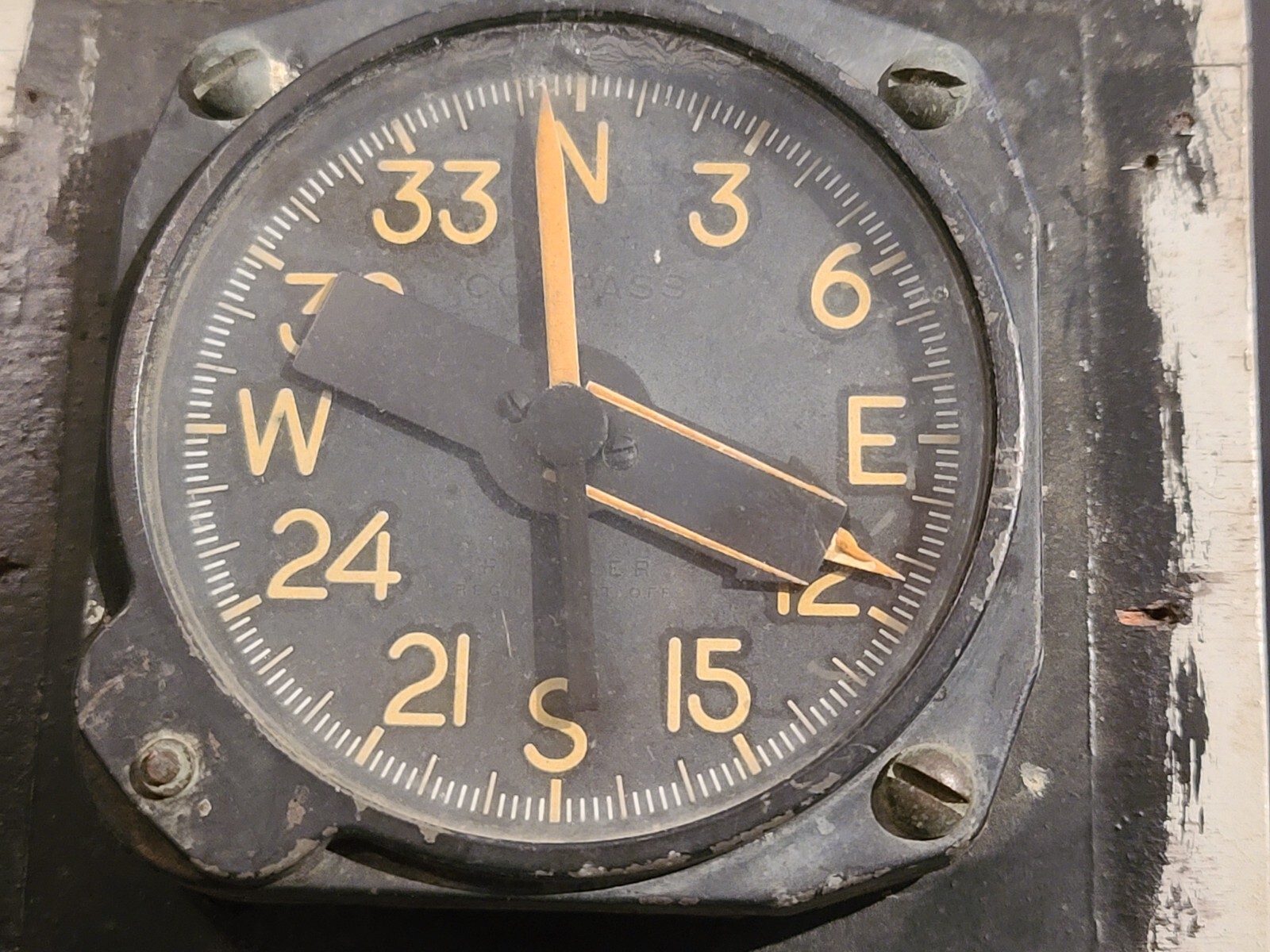 BENDIX Aviation MAGNESYN INDICATOR P/N 10061-1Y-B1 REMOTE INDICATING ...