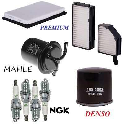 Tune Up Kit Air Cabin Oil Fuel Filters Plugs For SUBARU BAJA H4 2.5L ...