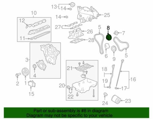 Genuine GM 2004-2009 Chevrolet Pontiac Buick Cadillac STS Camshaft Gear ...