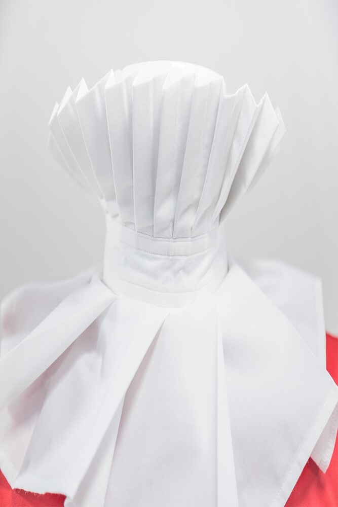 Adults Choristers Ruff Choir Gown White Collar Clergy Accessory | eBay UK