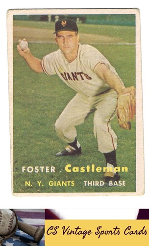 1957 Topps #237 Foster Castleman | eBay