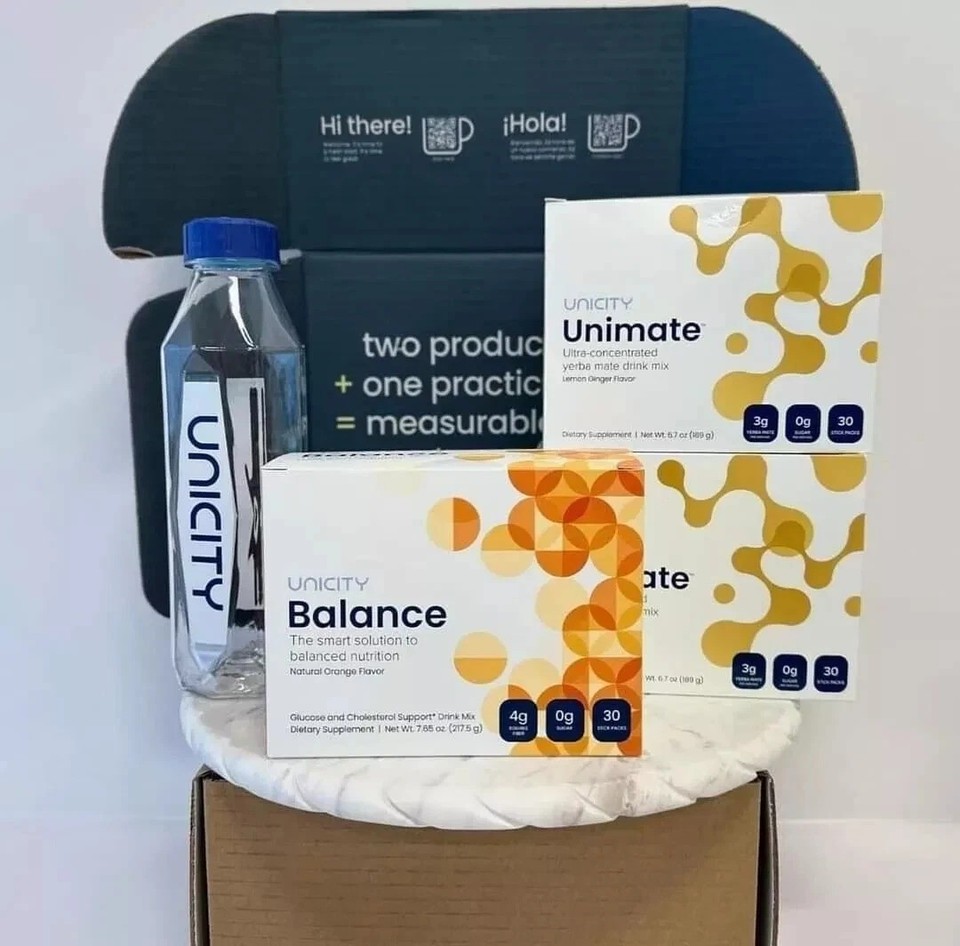 Unicity Feel Great Kit - Unimate 60 Packets And Balance 30 Packets FREE ...