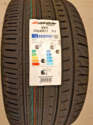 2X NEW AVON ZV7 SPORT 245/40 ZR17 91Y UHP A1 CAR TYRES 245 40 17 ...