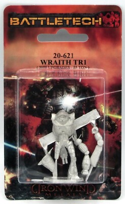 Battletech 20-621 Wraith TR1 (3055 Upgrades) Fast Medium Mech ...