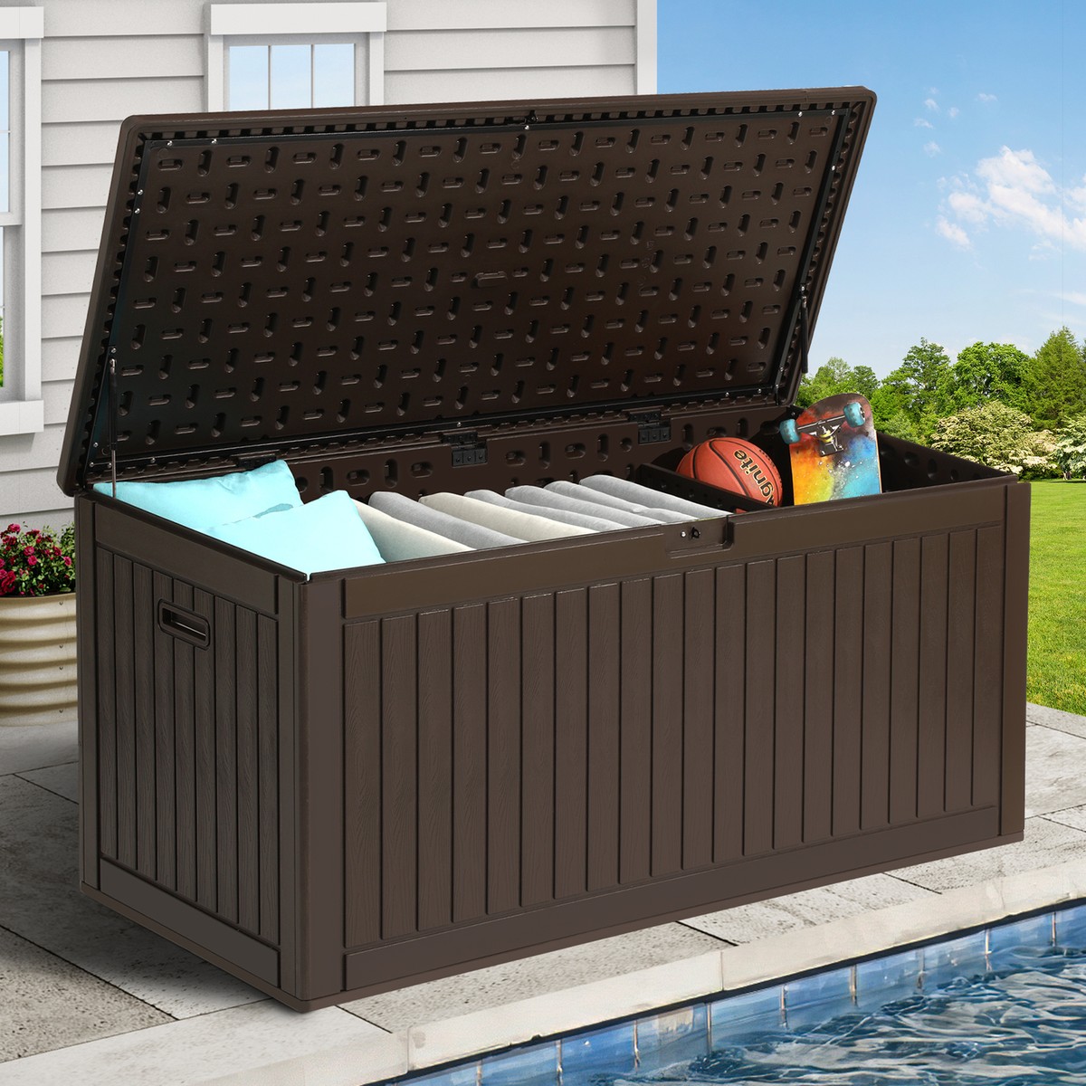 Pet Resin Outdoor Storage Box