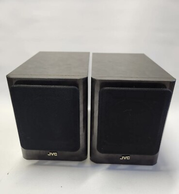 JVC SP-UX1000GR Small Desktop Speakers 2.75" Full range Drivers ...