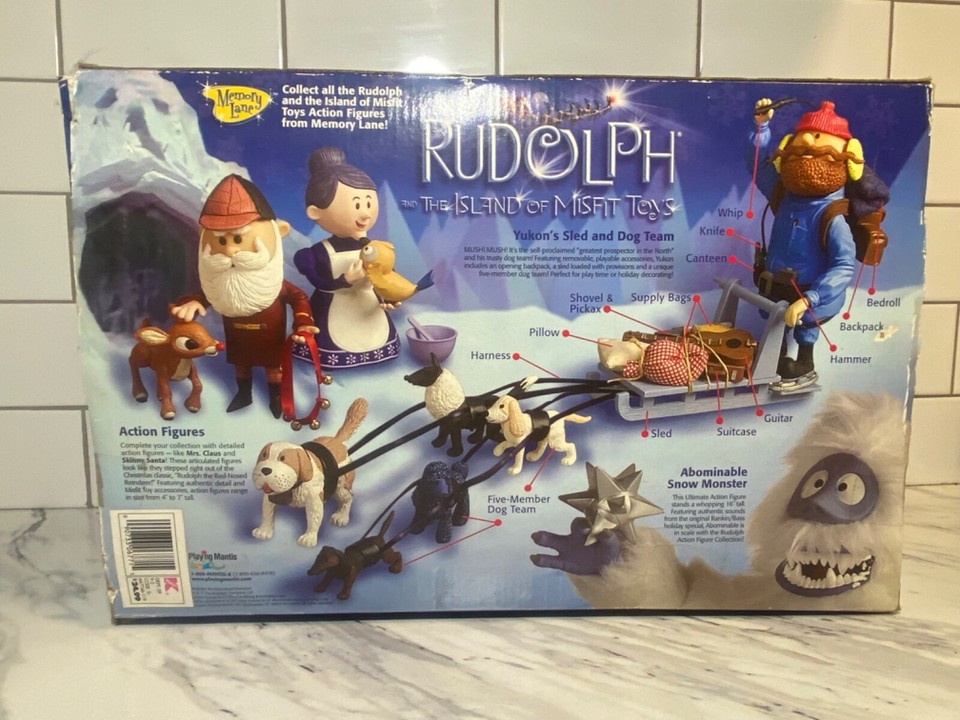 Memory Lane Yukon's Sled And Dog Team / Rudolph & The Island of Misfit ...