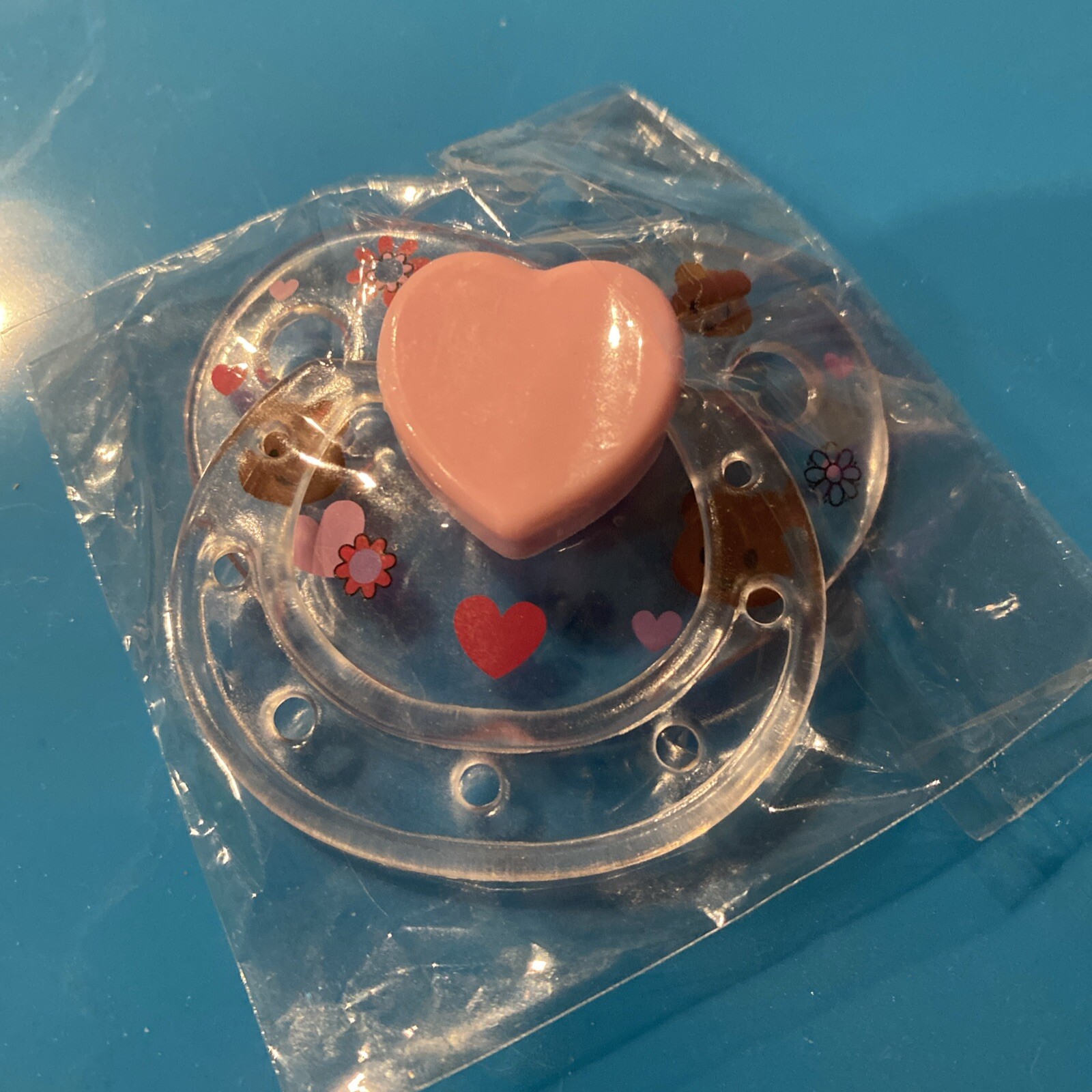Magnetic Pacifier For Reborn Doll Hearts
