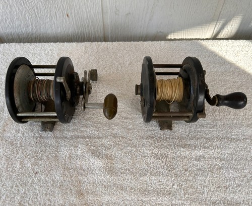 Lot (2) Vintage Penn 85 & DelMar 285 Fishing Reels USA | eBay