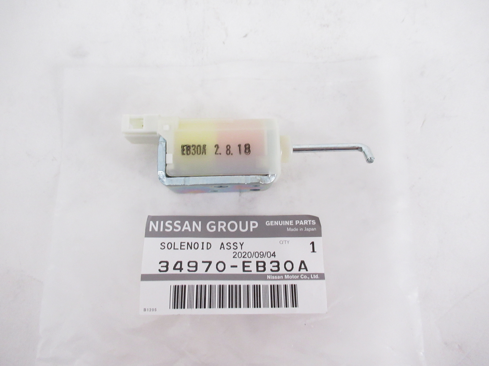 Genuine OEM Nissan 34970-EB30A Shift Interlock Solenoid 2005-2019 ...
