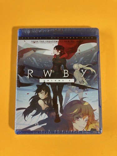 Rwby, Vol. 3 Blu-ray + DVD Combo Pack, Creators of Red Vs. Blue | eBay
