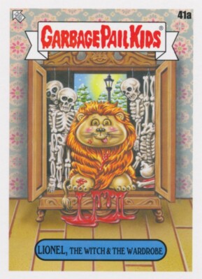 41a LIONEL THE WITCH & THE WARDROBE 2022 GPK Garbage Pail Kids Book ...