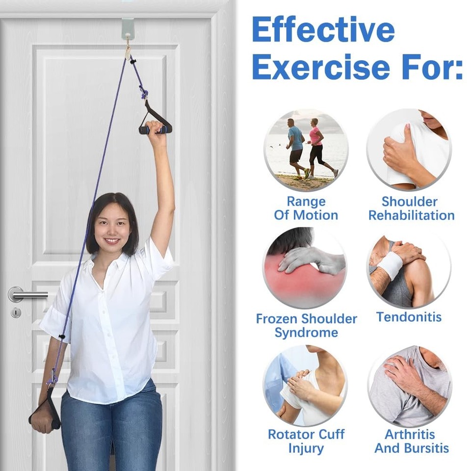 Shoulder Pulley for Physical Therapy, Pulleys for Shoulder Rehab Over ...