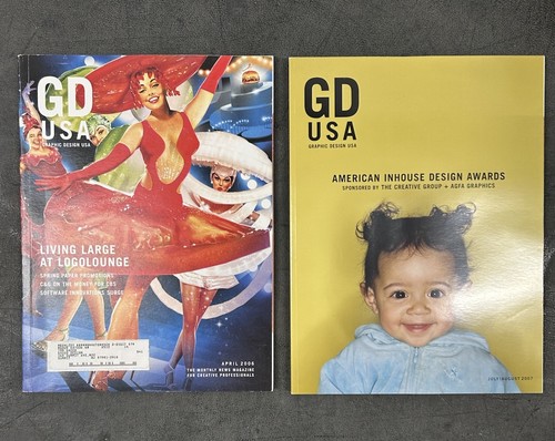 FLASH SALE! Set Of Two U.S. Graphic Design Magazines | eBay