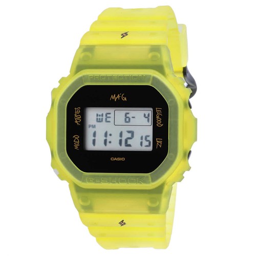 Casio G-Shock X J Balvin Alarm Quartz Digital Watch DWE-5600JB-1A9DR | eBay