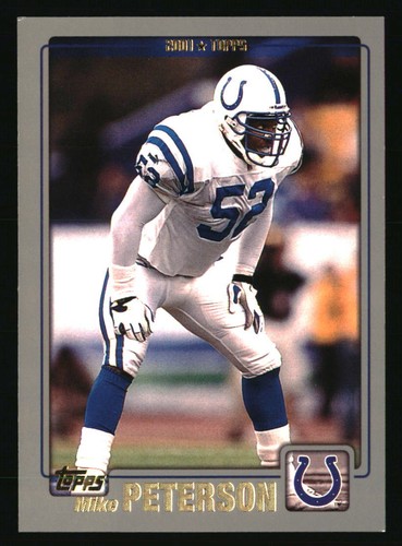 Mike Peterson 2001 Topps #14 FOOTBALL Card | eBay