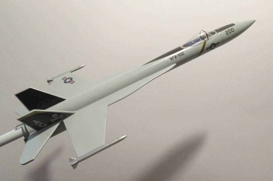 Odd'l Rockets Flying Model Rocket Kit F-18 Hornet ODD 18 | eBay