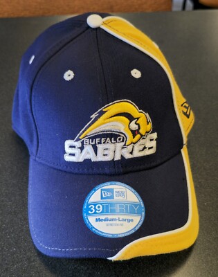 Buffalo Sabres NHL Hat New Era 39Thirty Blue/Yellow/White Size M/L | eBay