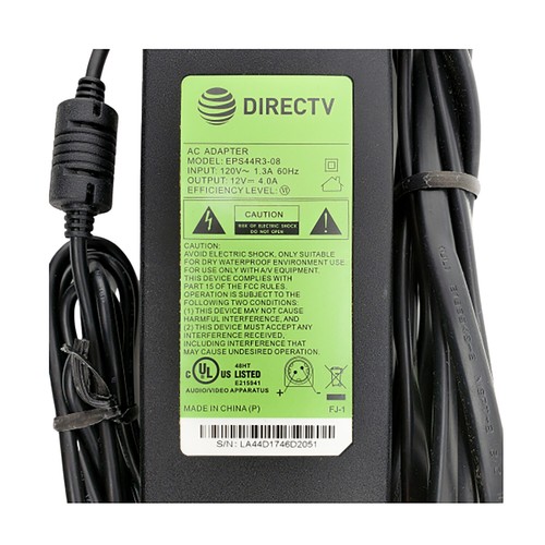 DirecTV HR44 Receiver Power Supply HD Genie Original DirecTV Part 12V ...