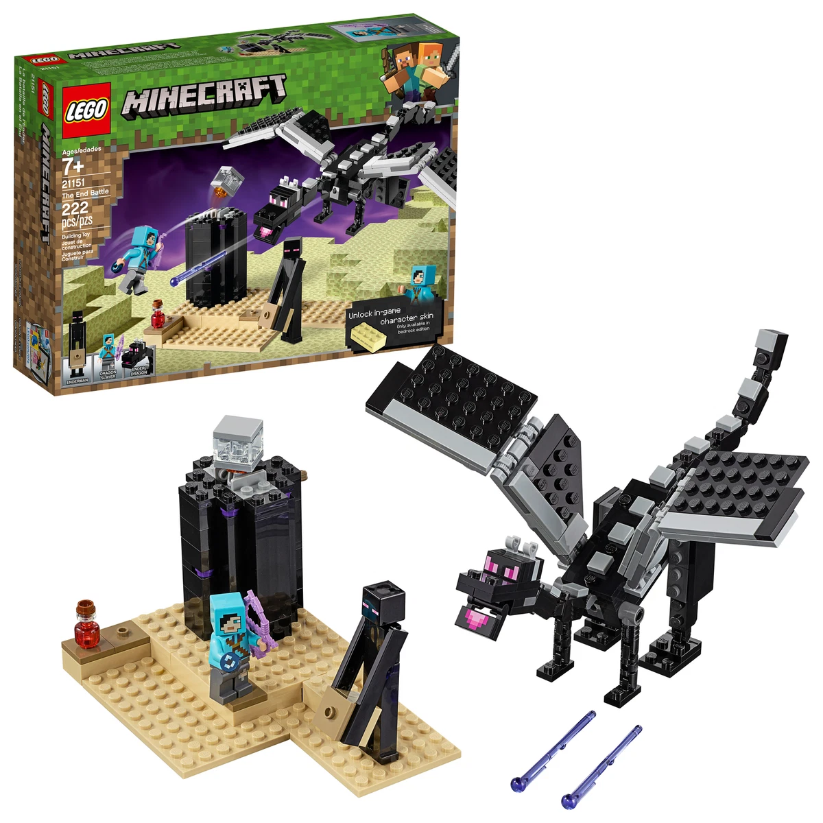 Lego Minecraft The End Box