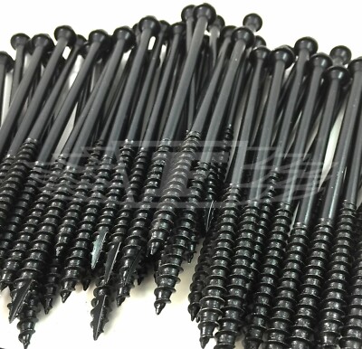 Black Hex Head Landscape Sleeper Screws Fixings /Timberfast,Timberfix ...