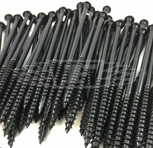 Black Hex Head Landscape Sleeper Screws Fixings /Timberfast,Timberfix ...