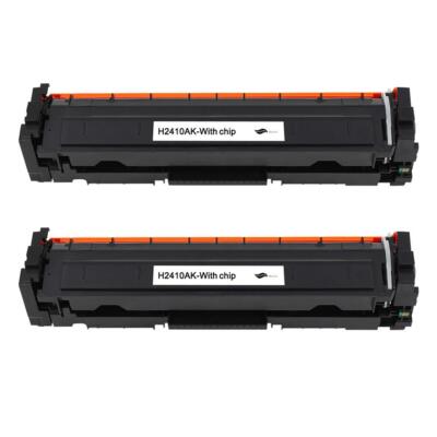 2 Black Laser Toner Cartridges for HP Colour LaserJet Pro MFP M182n ...